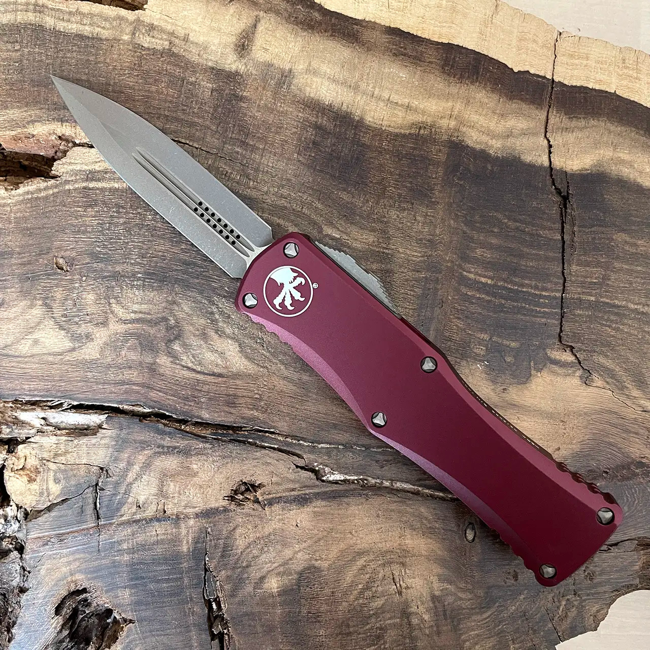 Microtech Hera De Merlot Bronze Apocalyptic Standard 702 13apmr