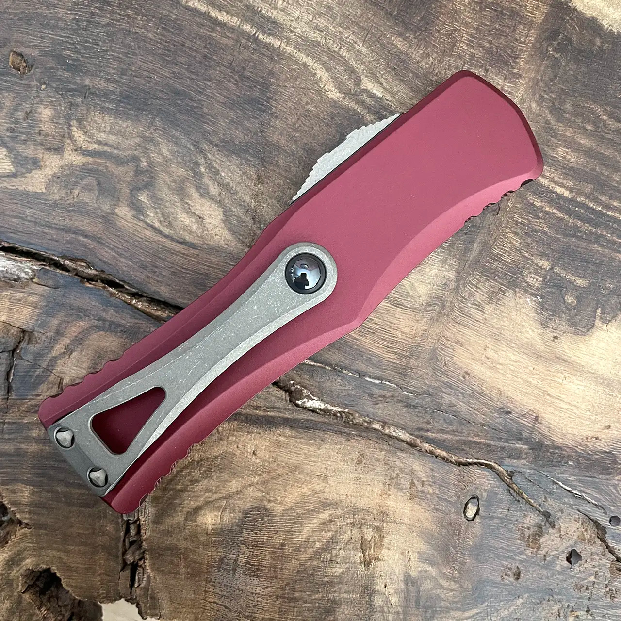 Microtech Hera D/E Merlot Bronze Apocalyptic Standard 702-13APMR ...