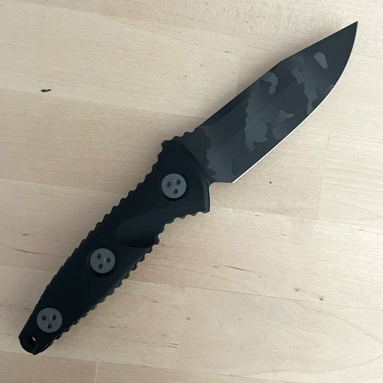 Microtech Socom Alpha Mini S/E Urban Camo Standard Signature Series ...