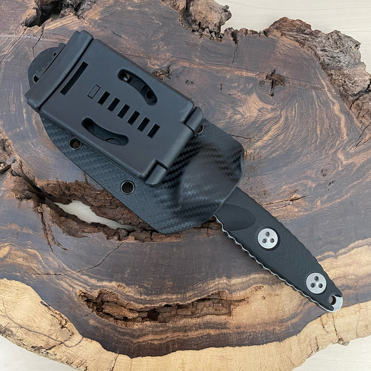 Microtech Socom Alpha Mini T/E Apocalyptic Serrated 114M-11AP ...