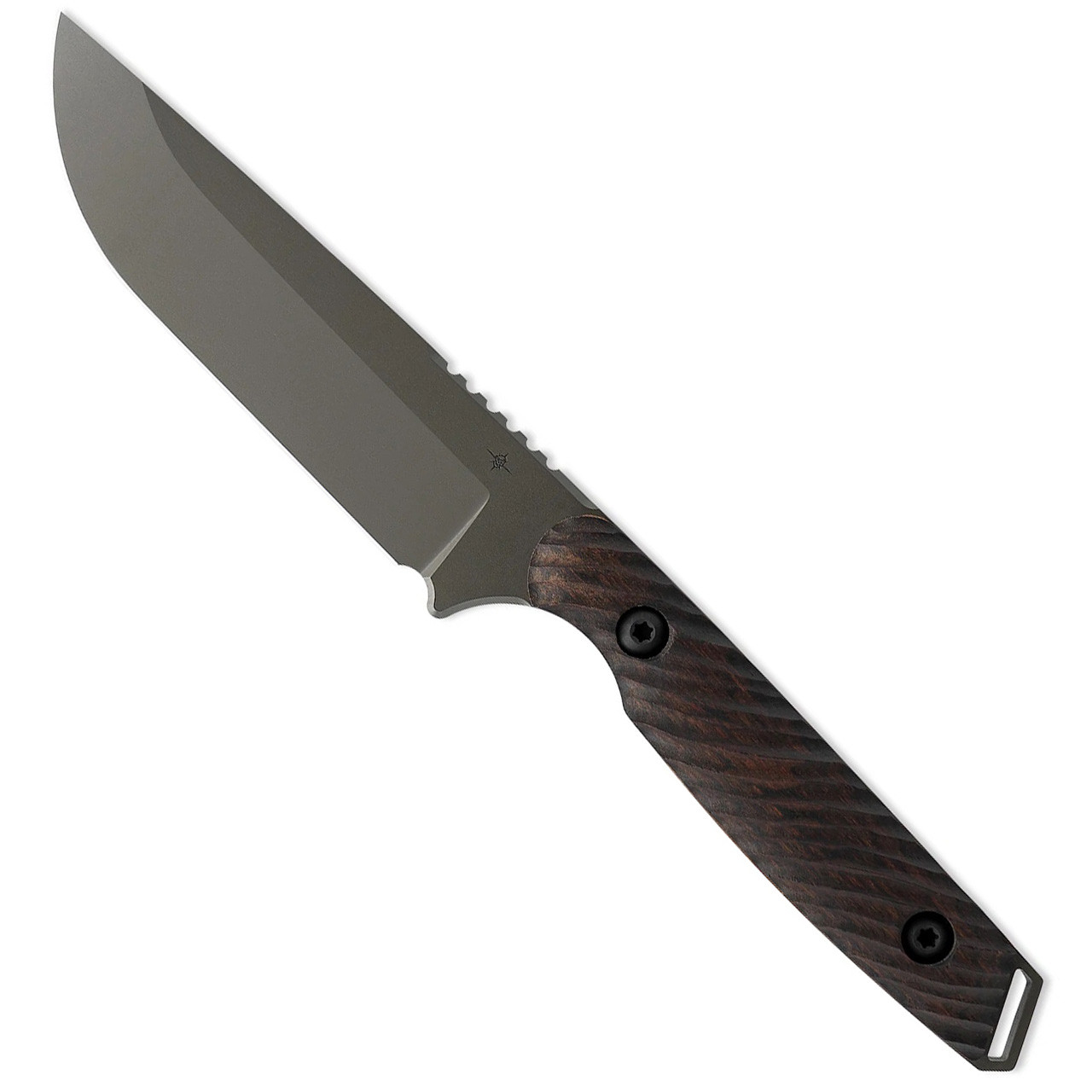 Toor Knives Field 2.0 Fixed Blade Walnut Handle Spanish Moss Blade ...