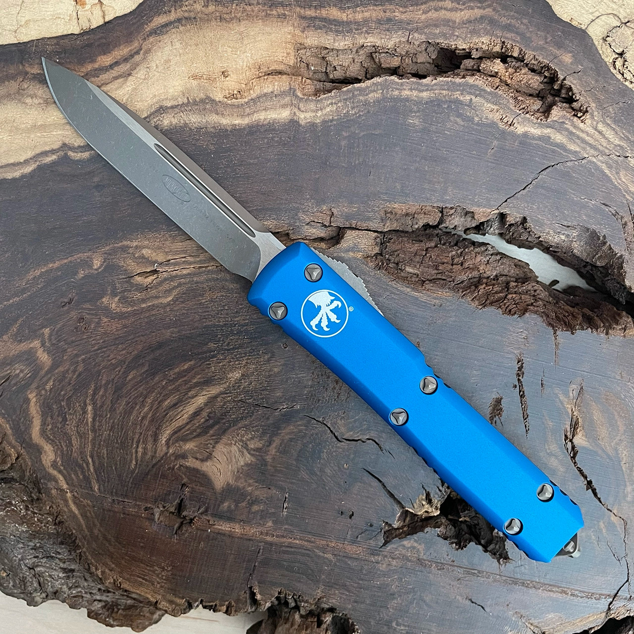 Microtech Ultratech Se Blue Bronze Apocalyptic Standard 121 13apbl
