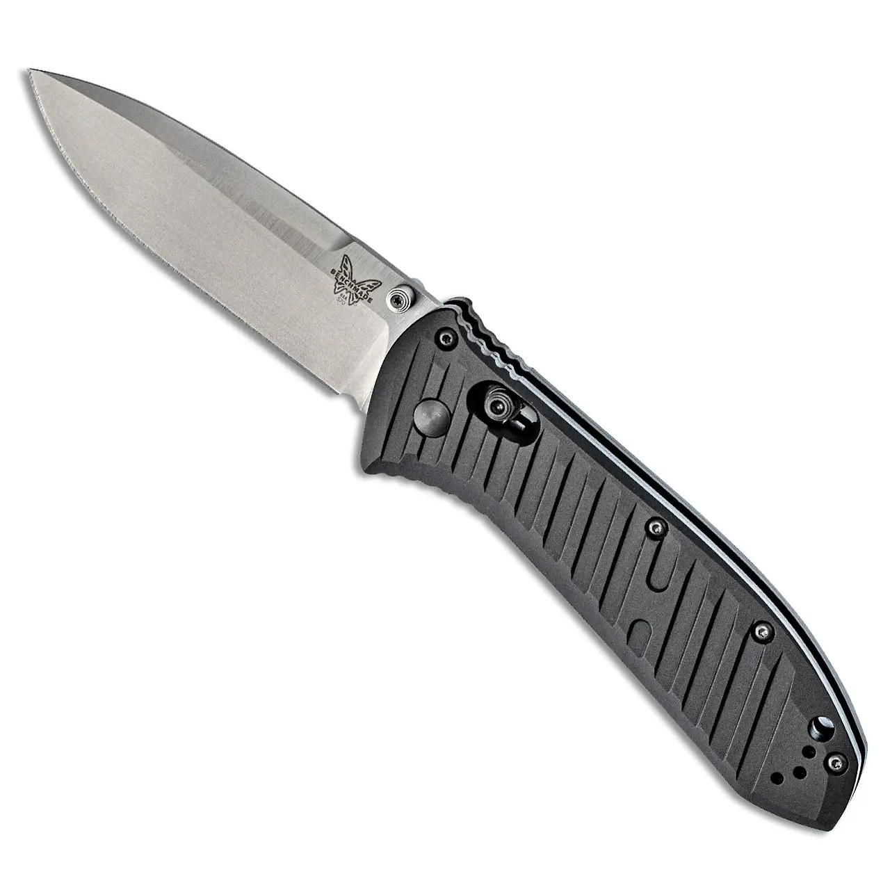 Benchmade Presidio II Axis Lock Black Aluminum Handles Satin Blade 570 ...