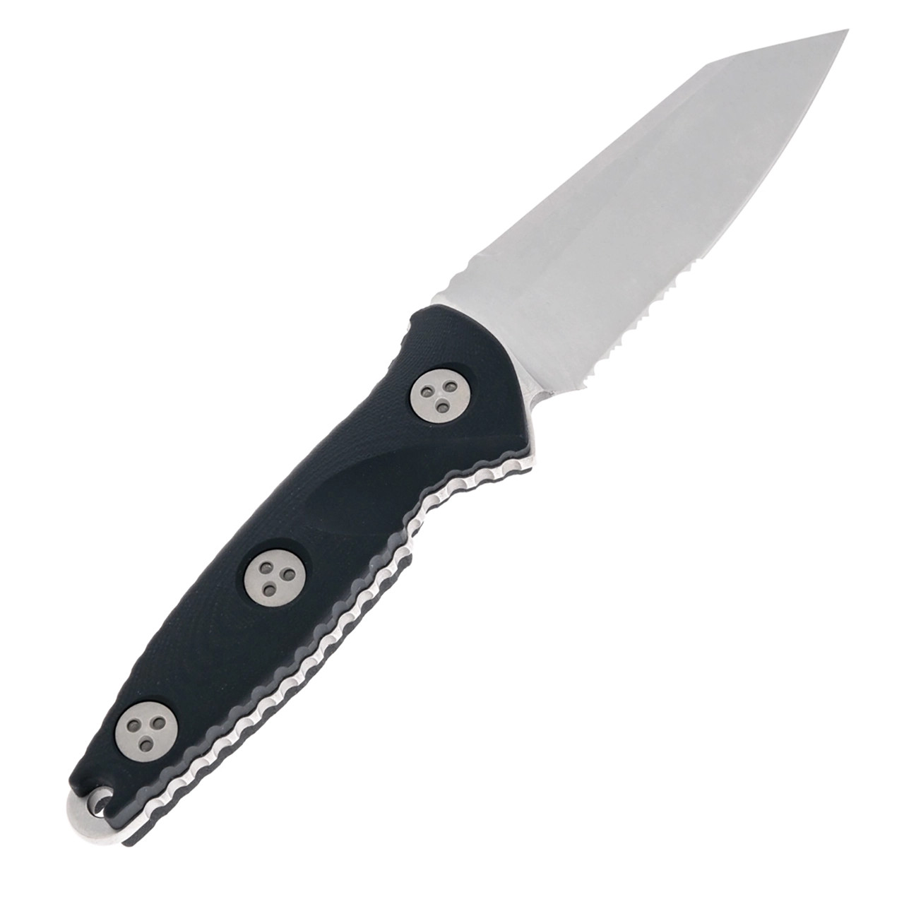 Microtech Socom Alpha Mini Warcom Black Stonewash Serrated 93M-11 ...