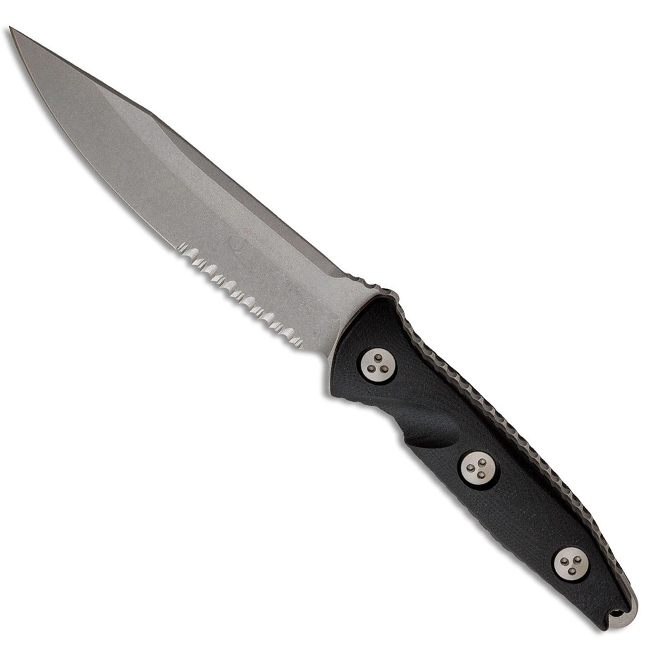 Microtech Socom Alpha S/E Stonewash Serrated 113-11 | American Edge Knives