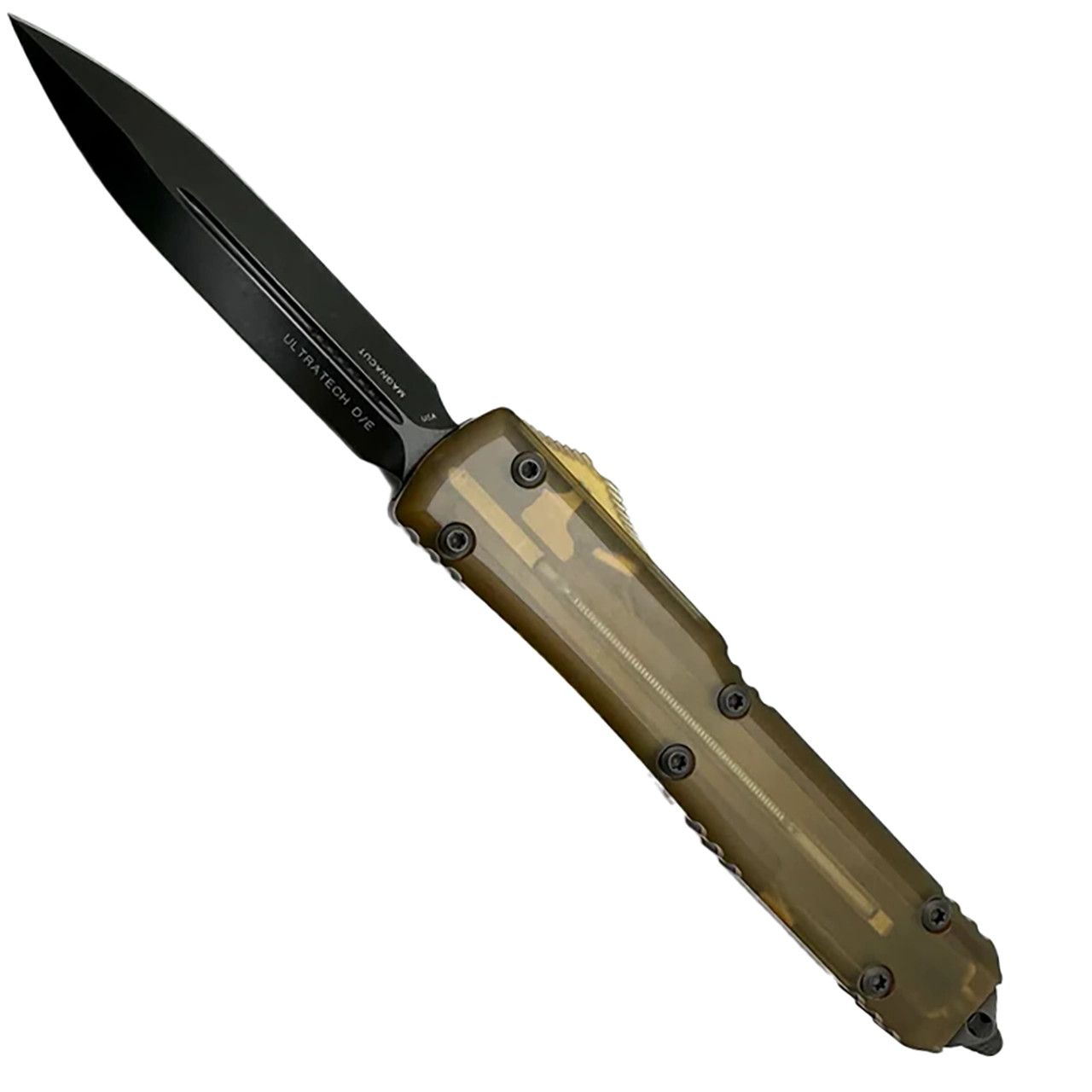 Microtech Ultratech D/E Ultem Top DLC Magnacut Standard Signature ...