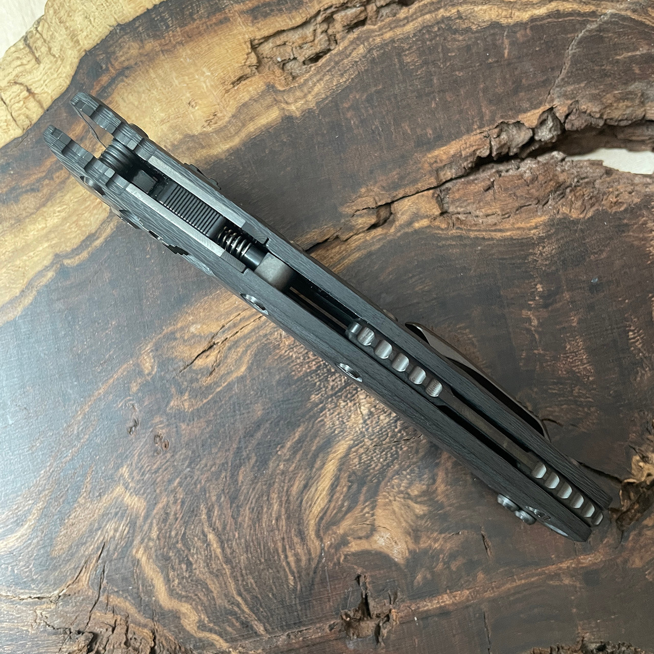 Marfione Customs Amphibian RAM-LOK Carbon Fiber Handle w/ DLC Two Tone ...