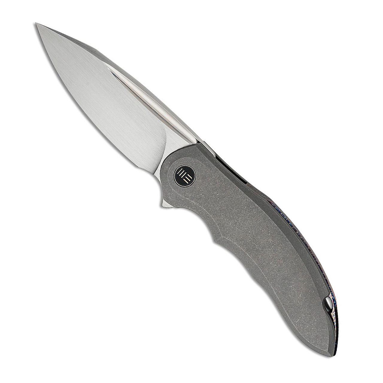 We Knife Co. Makani Frame Lock Titanium Handle Hand Rubbed Satin Blade ...