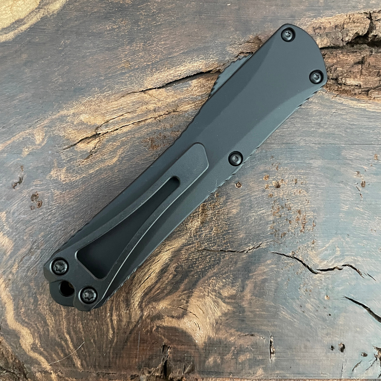 Heretic Knives Manticore S T/E Black Tactical DLC Full Serrated H023-6C ...
