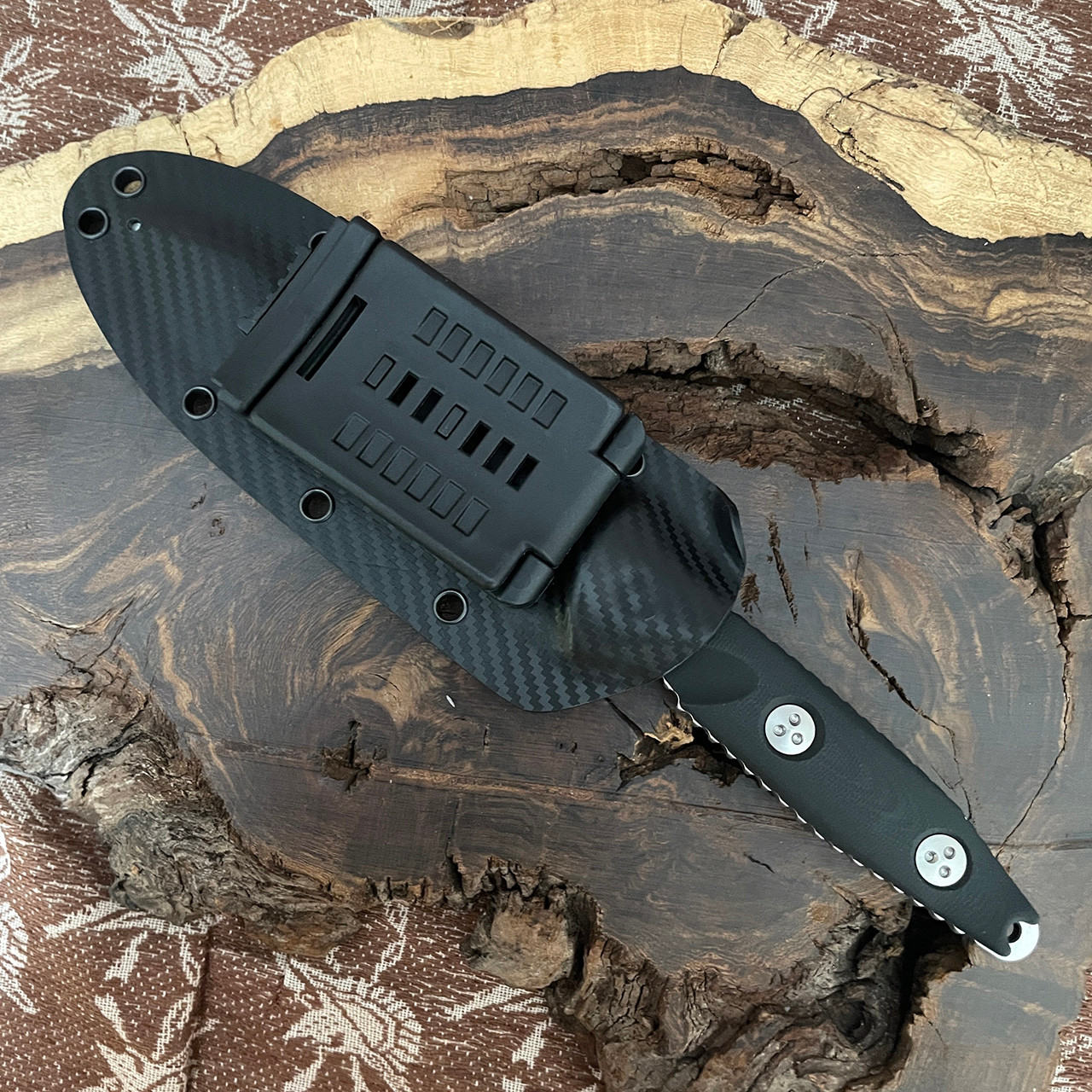 Microtech Socom Alpha T/E Stonewash Serrated 114-11 | American Edge Knives