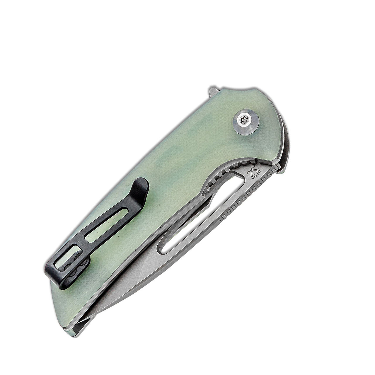 Civivi Odium Liner Lock Natural Jade G10 Handle Stonewashed Blade ...