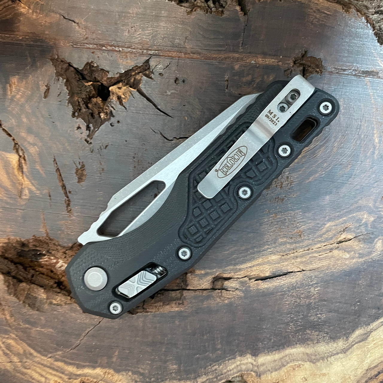 Microtech Msi Ram Lok Se Frag Black G 10 Handle Apocalyptic Standard