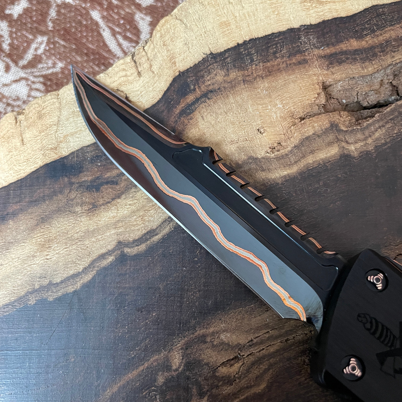Marfione Custom Combat Troodon Interceptor S/E Hefted Black Alloy ...