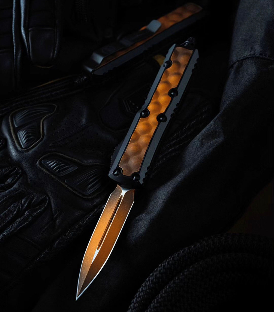 Microtech Daytona Blade Show West '23 Special D/E Weathered Orange ...