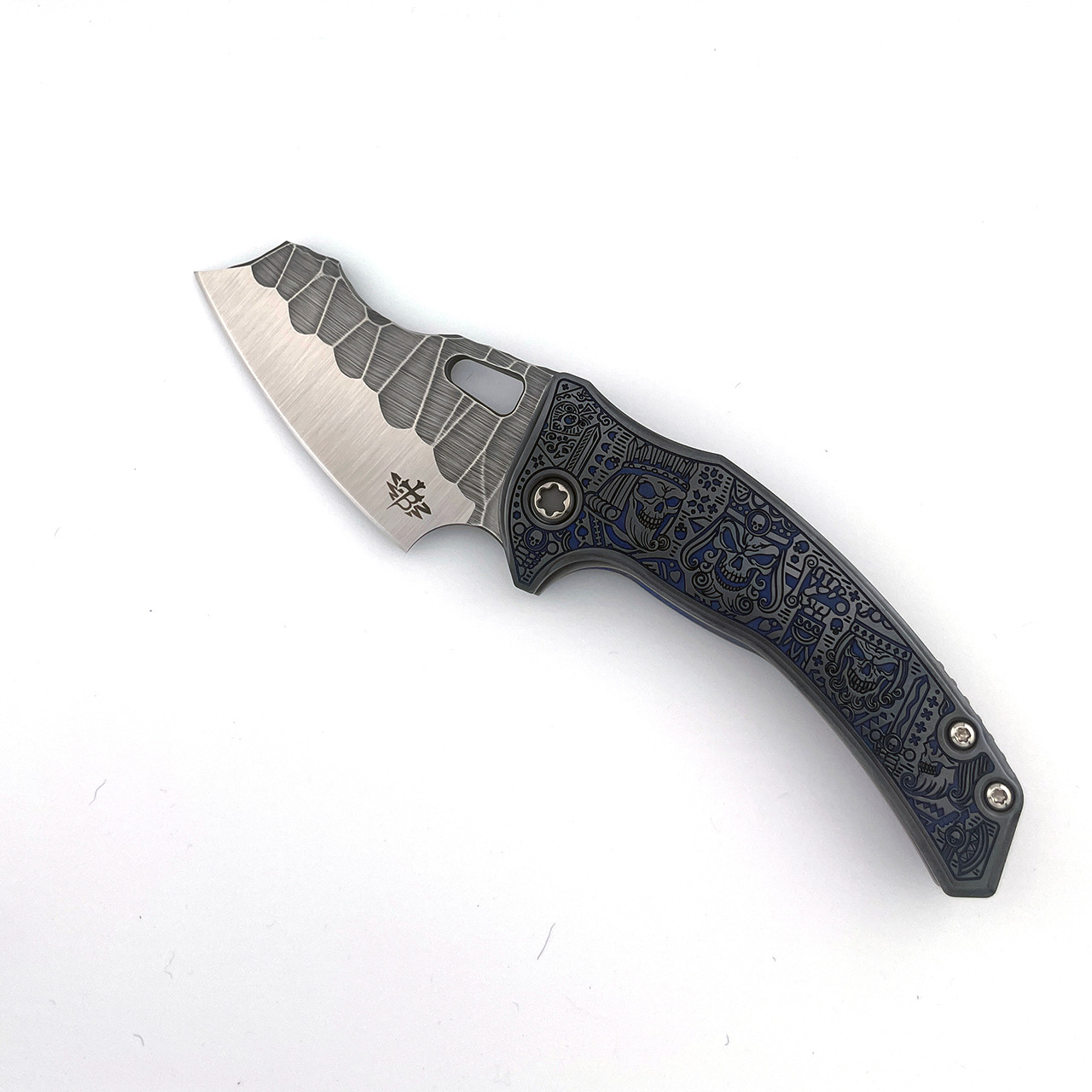 Borka Blades x Ti2Design Shylock Kingsman Blue/Black Hula | American ...