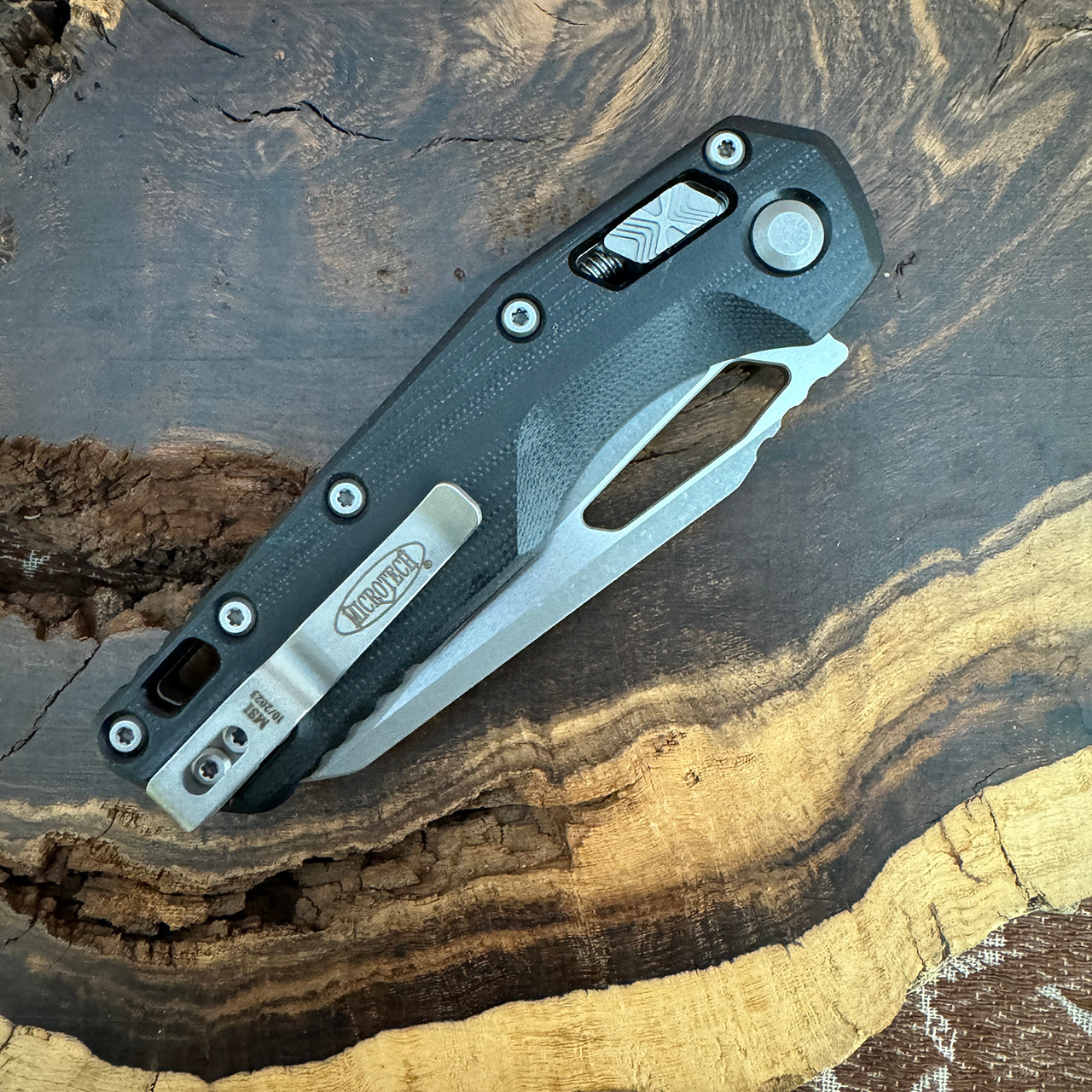 Microtech Msi Ram Lok Black G 10 Handle Apocalyptic Standard 210