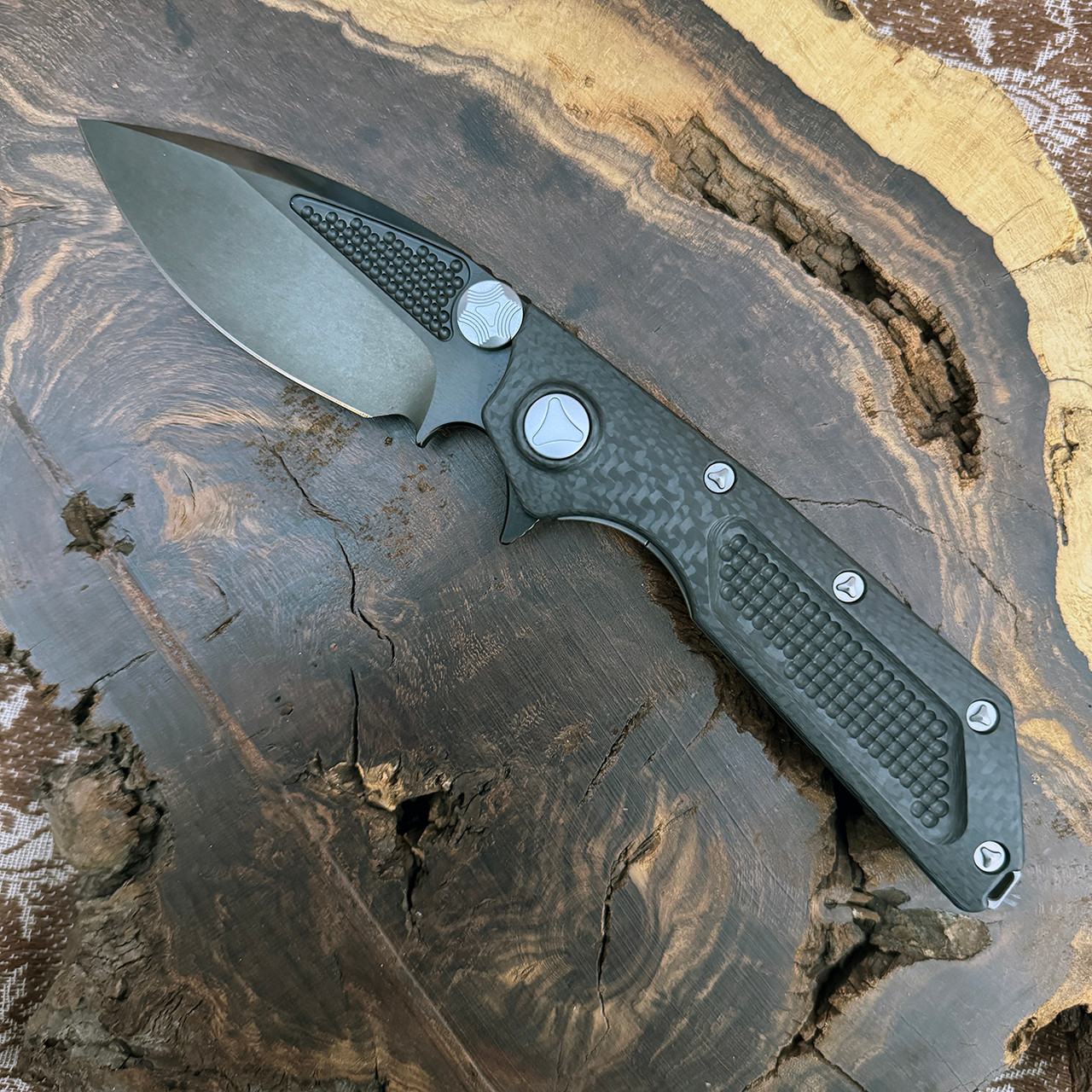 Microtech Strider D.O.C. Manual Frame Lock Black Standard 153-1 ...
