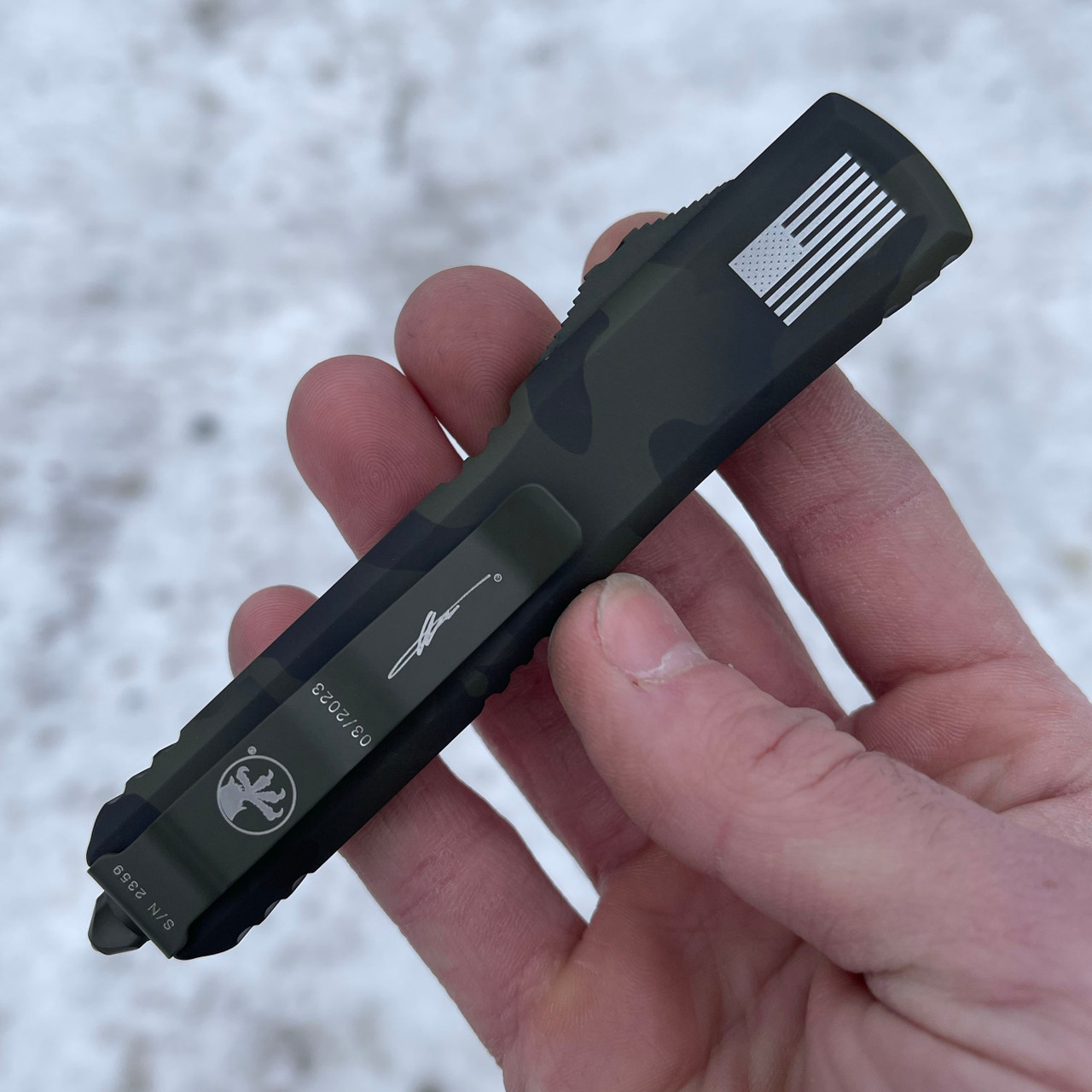 "A-10 Warthog" Laser Engraving Designed For Microtech Ultratech ONLY ...