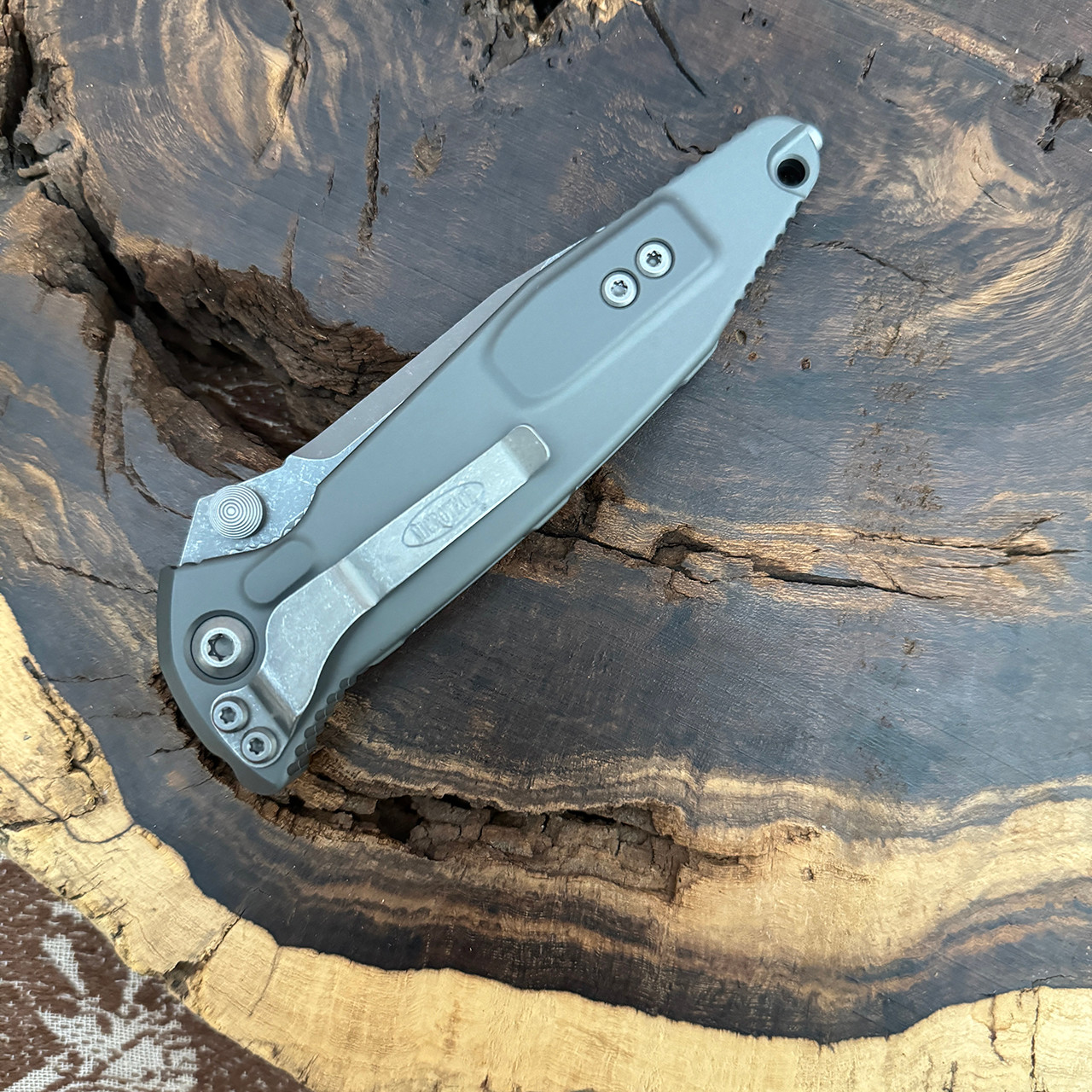 Microtech Socom Elite Manual S/E Natural Clear Apocalyptic Standard 160 ...