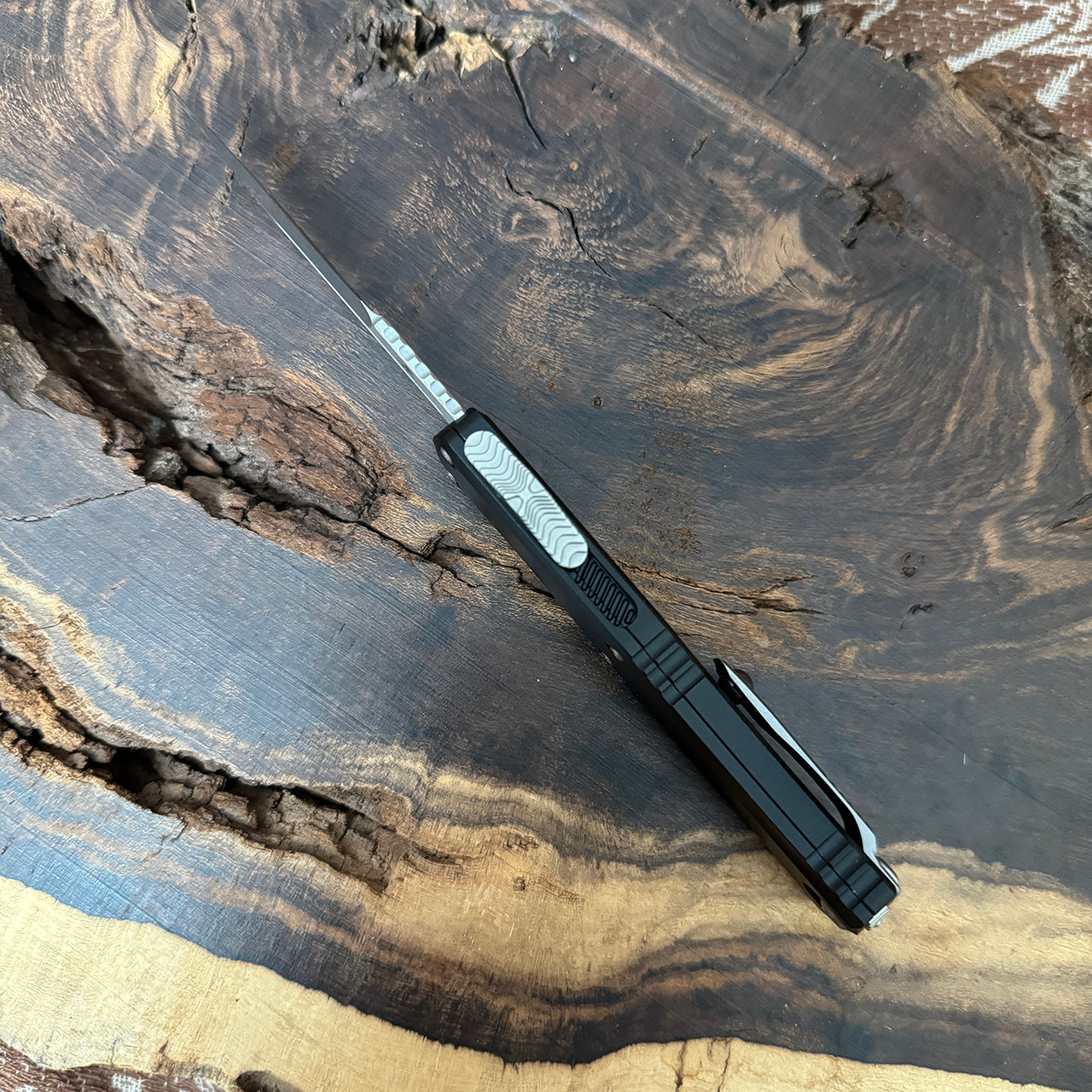 Microtech Hera II Mini Bayonet Black Stonewash Standard Proof Run 1701M ...