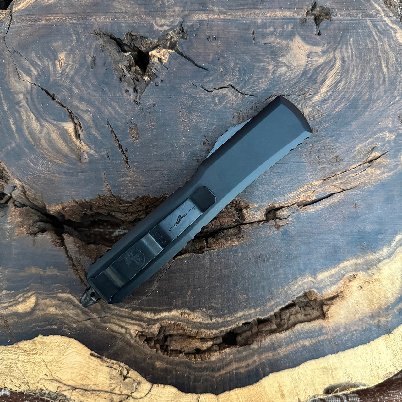 Microtech Ultratech S/E Shadow DLC Serrated DLC Hardware Signature ...