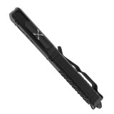 Microtech Ultratech D/E Jedi Knight Blue Full Serrated Signature Series ...