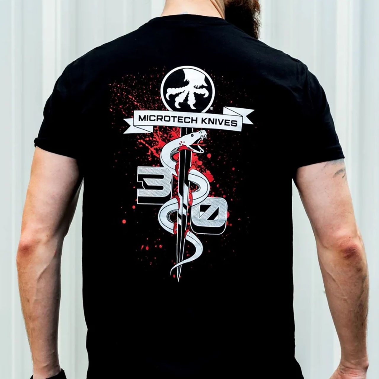 Microtech 30th Anniversary Next Level T-Shirt Black | American Edge Knives