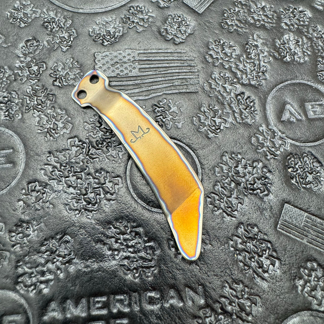 Maverick Customs Pocket Clip for Microtech Stitch/Brachial Polished ...