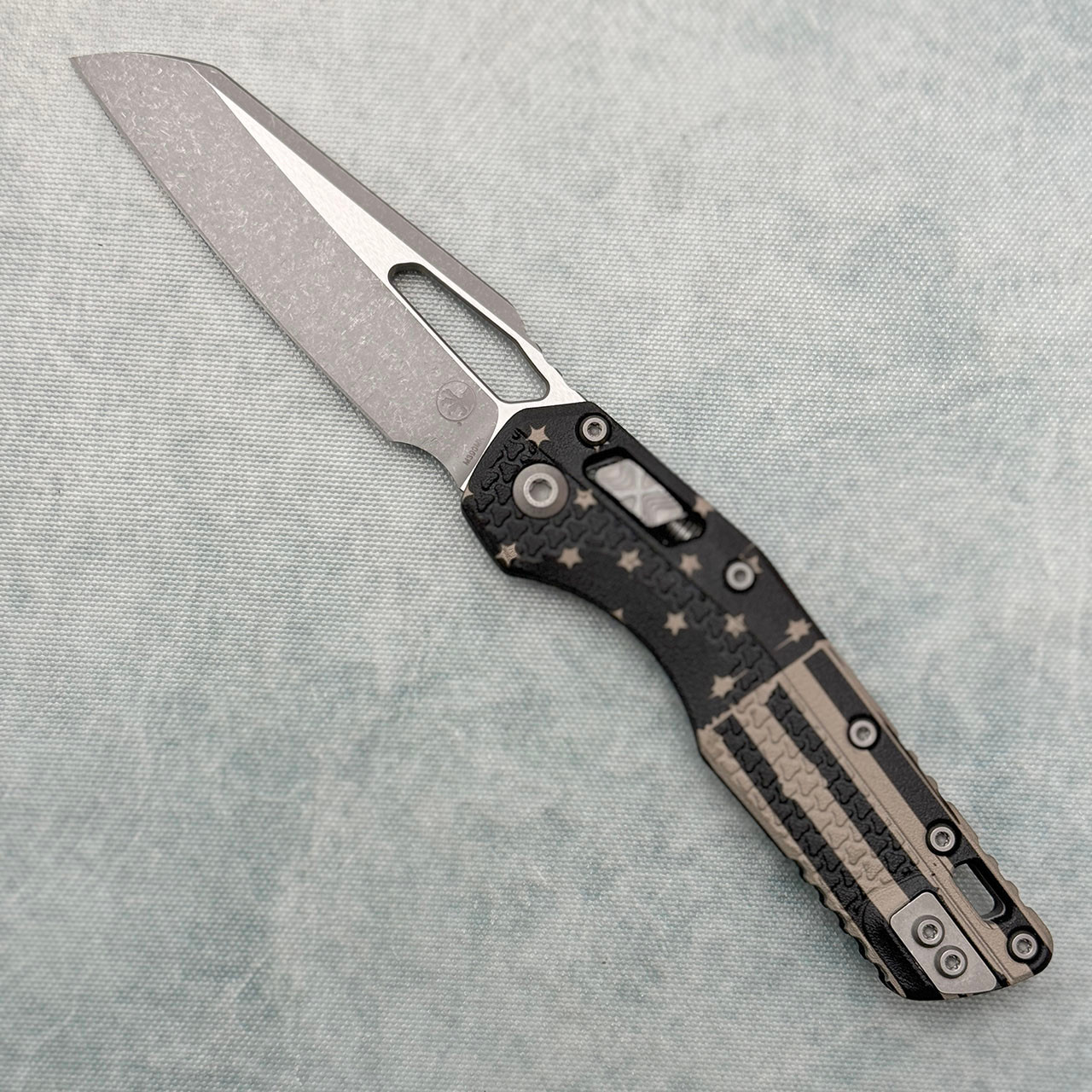Microtech MSI RAM-LOK S/E Flag Tri-Grip Polymer Apocalyptic Standard ...