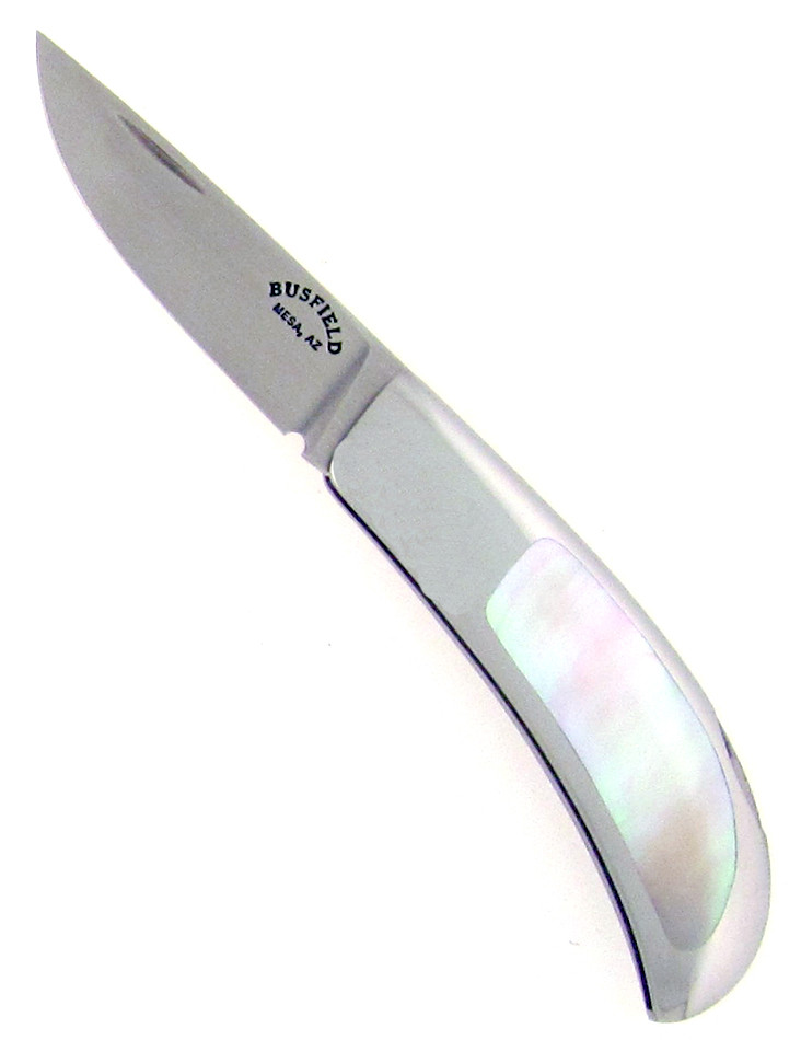 Jack Busfield Custom Gents Interframe Lock Back Mother of Pearl 008 ...