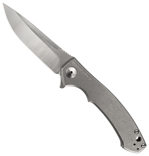 Zero Tolerance 0460TI Sinkevich Frame Lock Flipper Titanium Handle ...