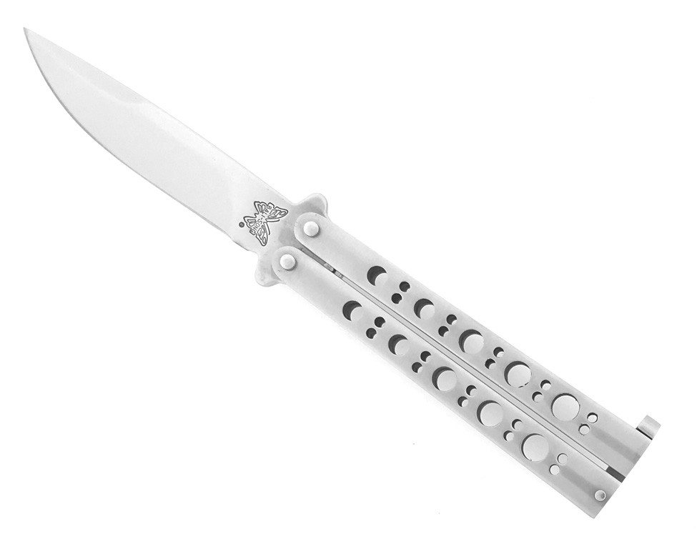 Benchmade Balisong Model 30 Weehawk Butterfly Stainless Steel Vintage ...