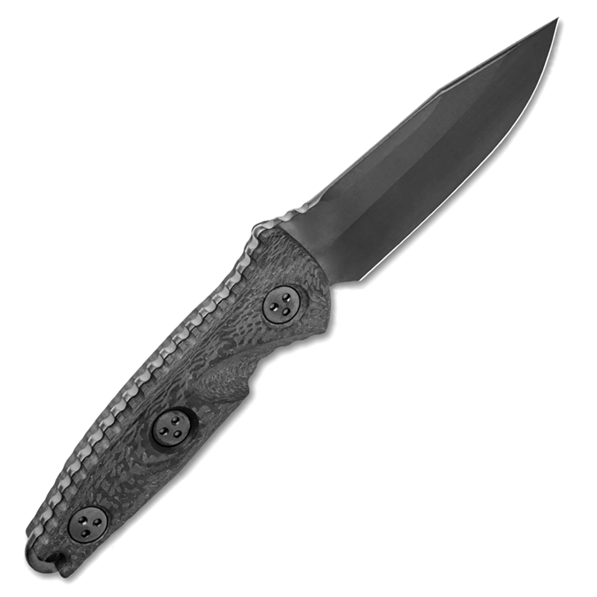 Microtech Socom Alpha Mini Se Carbon Fiber Dlc Standard Dlc Hardware