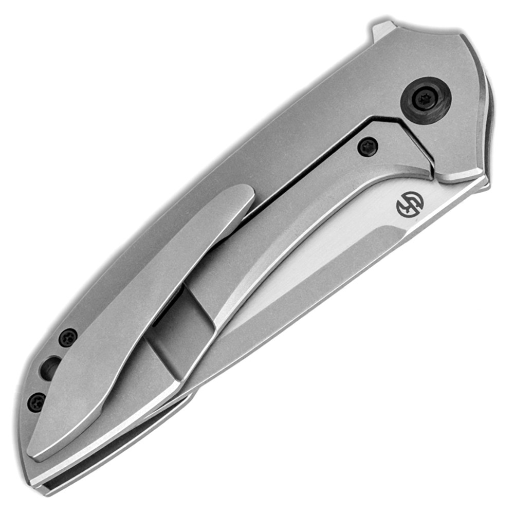 Arcform Catalyst Frame Lock Titanium Handle w/ Carbon Fiber Inlay ...