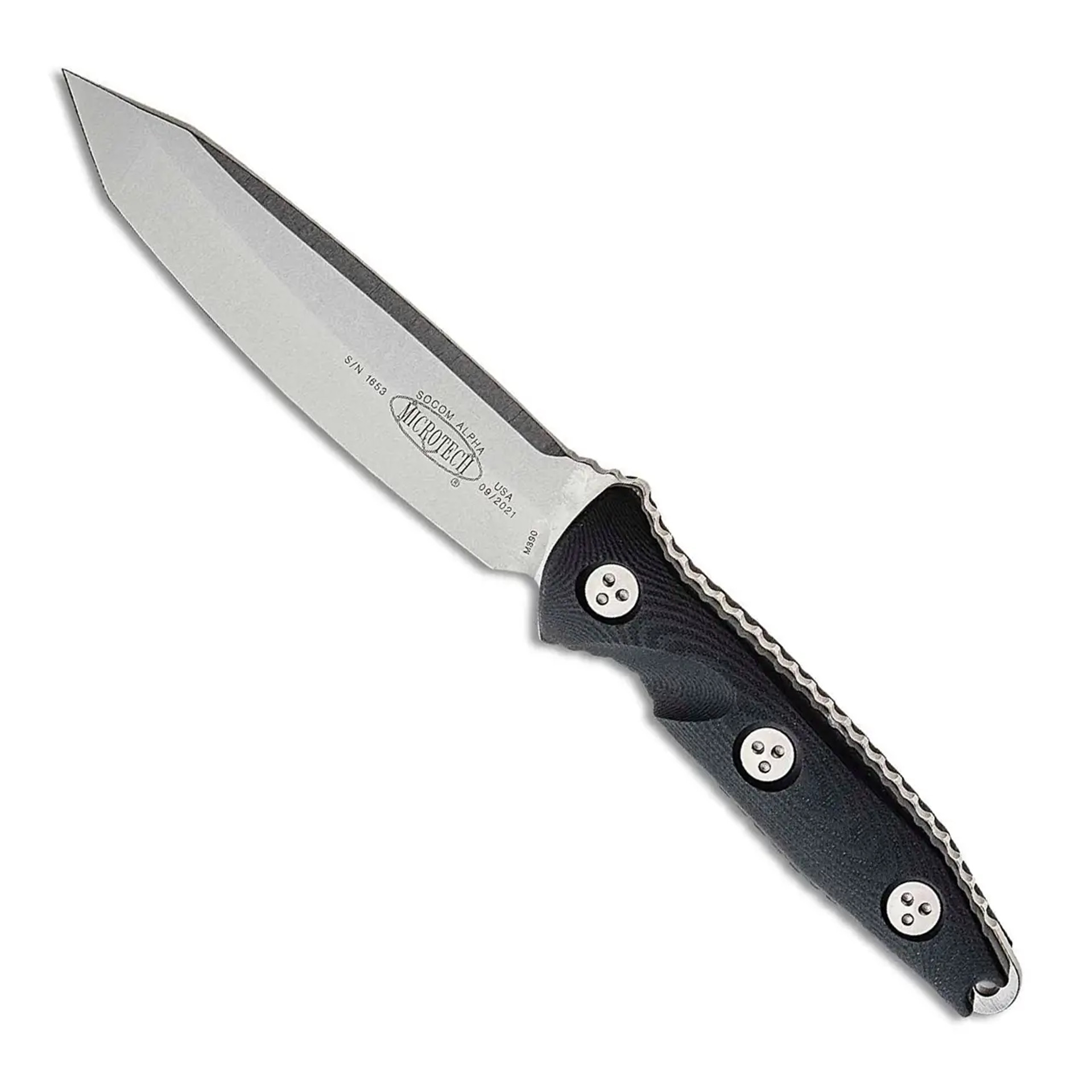 Microtech Socom Alpha Te Stonewash Standard 114 10 American Edge Knives