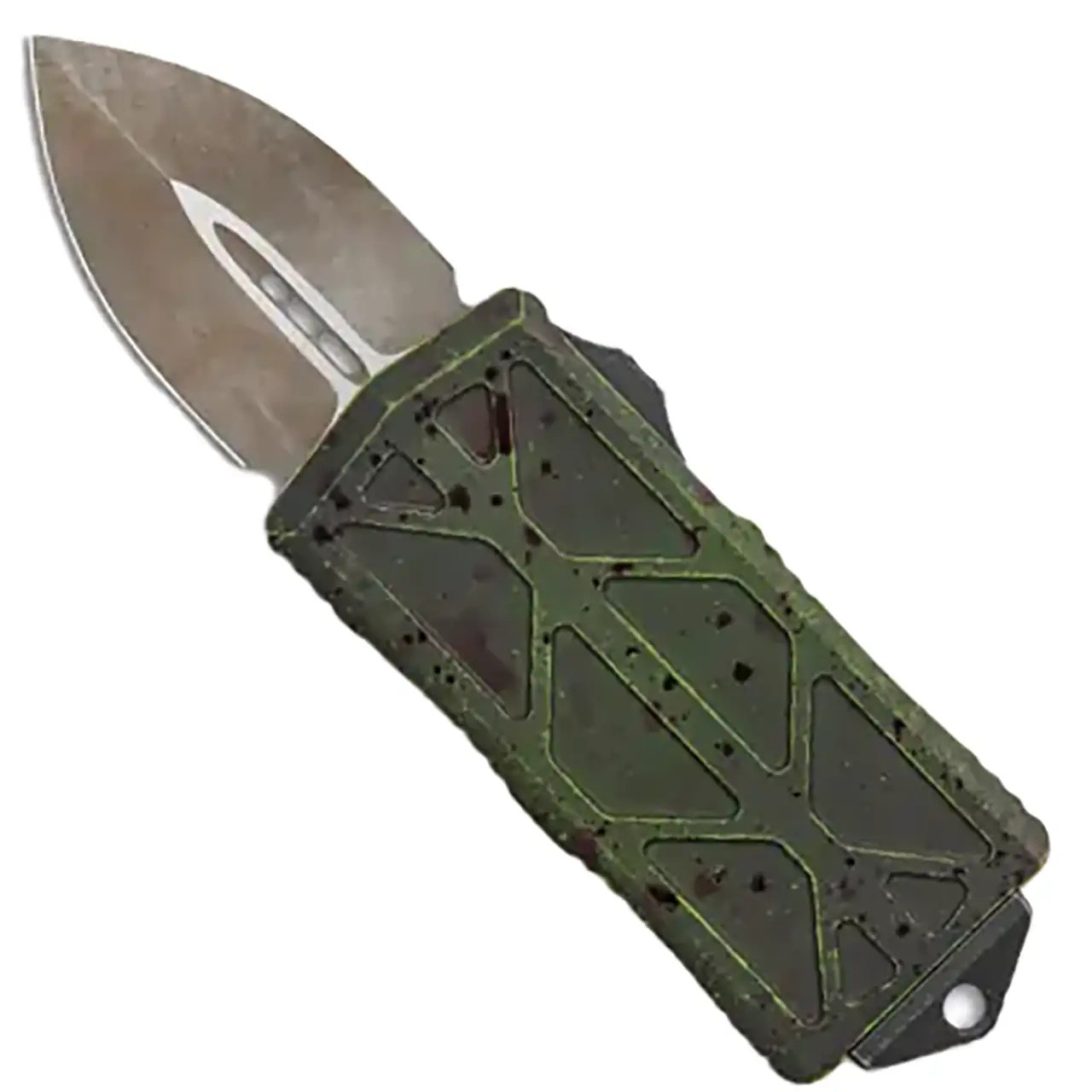 Microtech Exocet OTF Money Clip D/E Outbreak Standard Signature Series ...