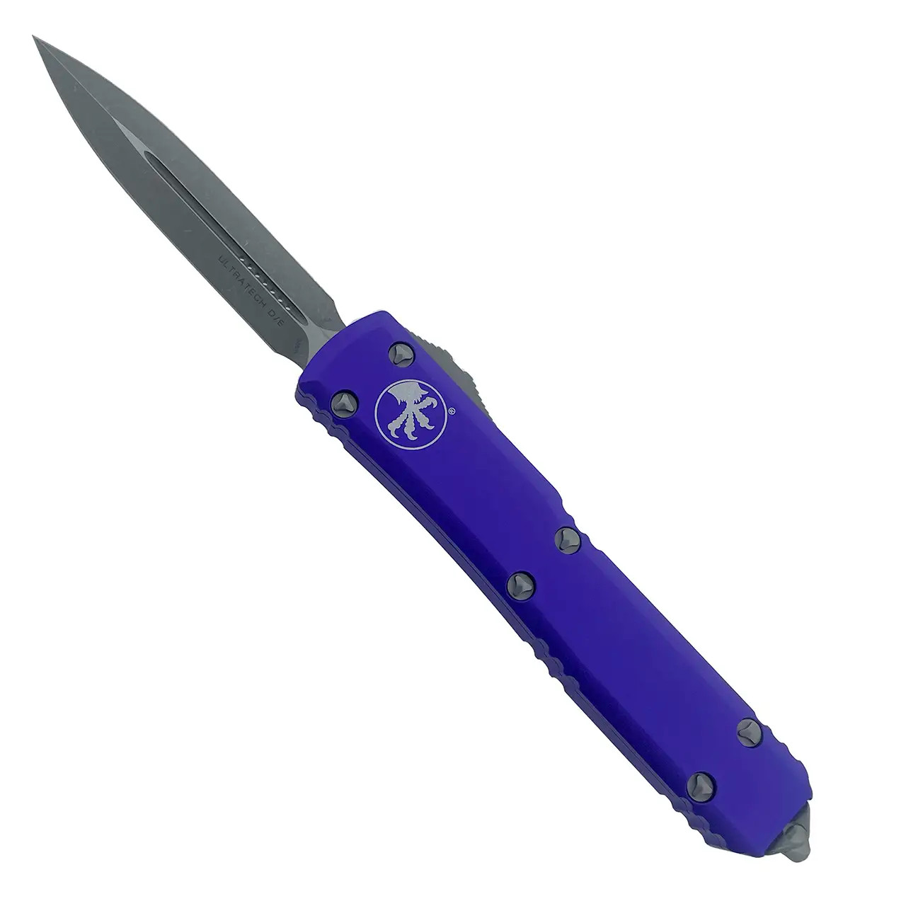 Microtech Ultratech D/E Purple Handle Apocalyptic Standard Blade 122 ...