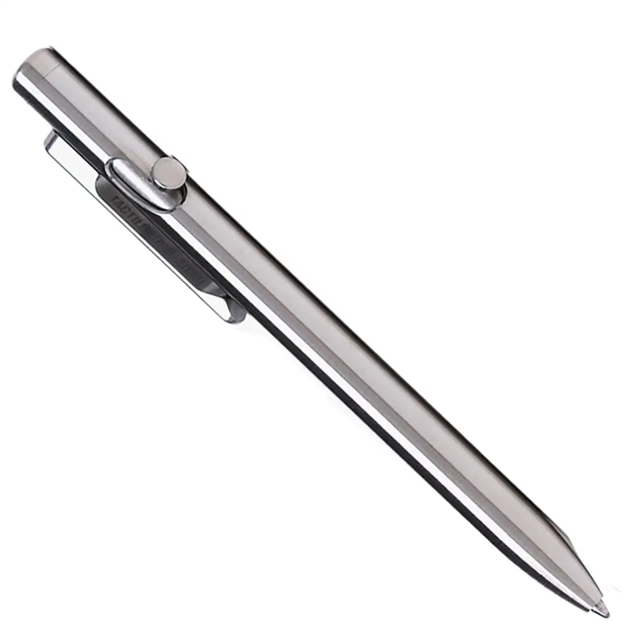 Tactile Turn Slim Bolt Action Short Pen Titanium Bolt | American Edge ...