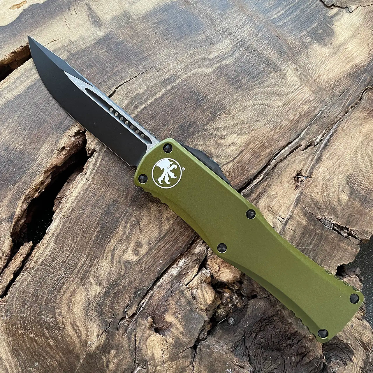 Microtech Hera S/E OD Green Standard 703-1OD | American Edge Knives