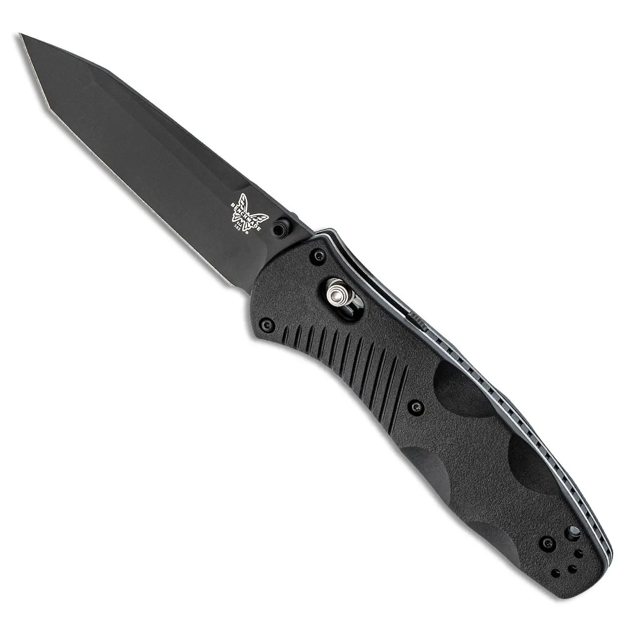Benchmade Barrage Axis Lock Assisted Black Valox Handle Black Blade ...