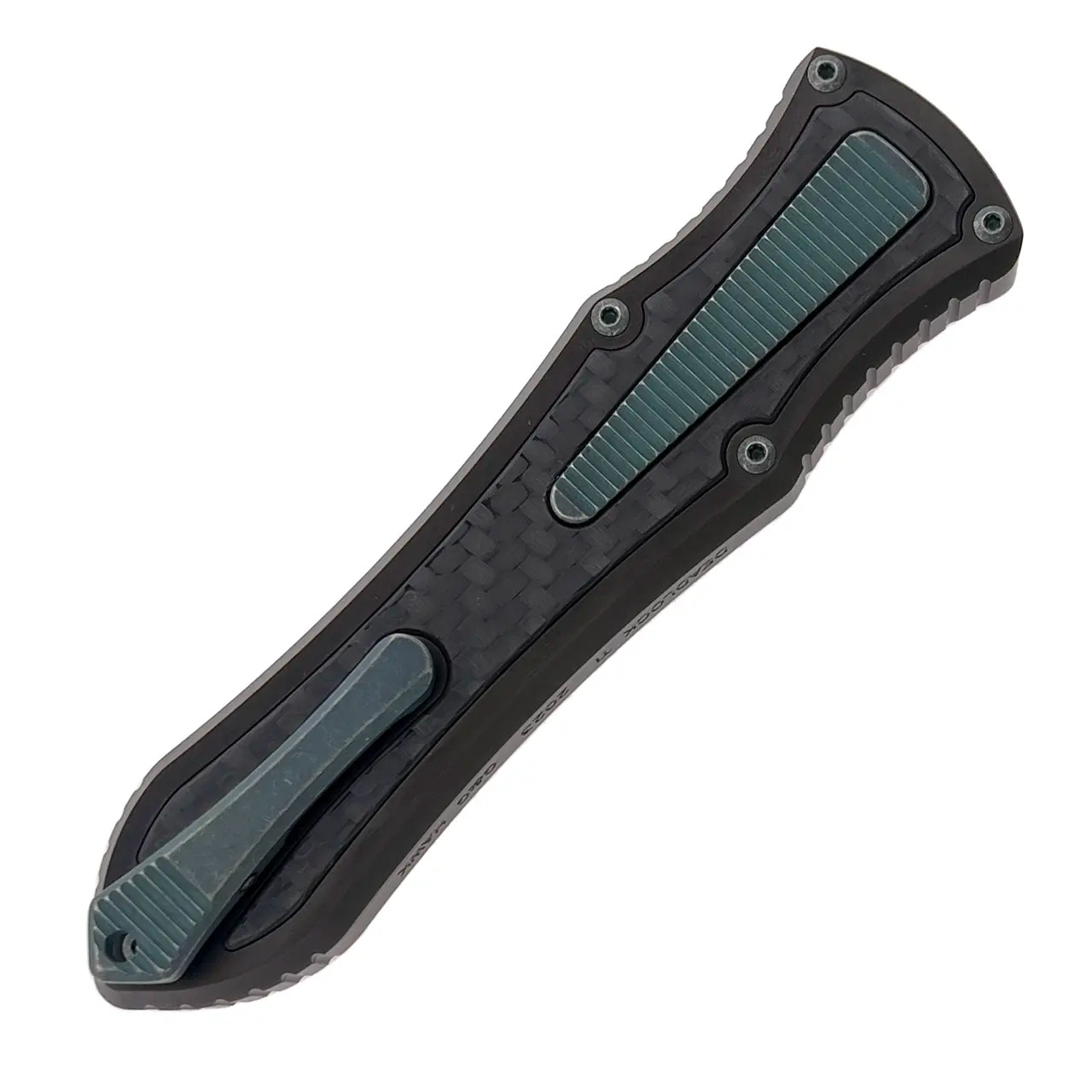 G&G Hawk Custom Deadlock Model C OTF D/E DLC Titanium Handle w/ Carbon ...