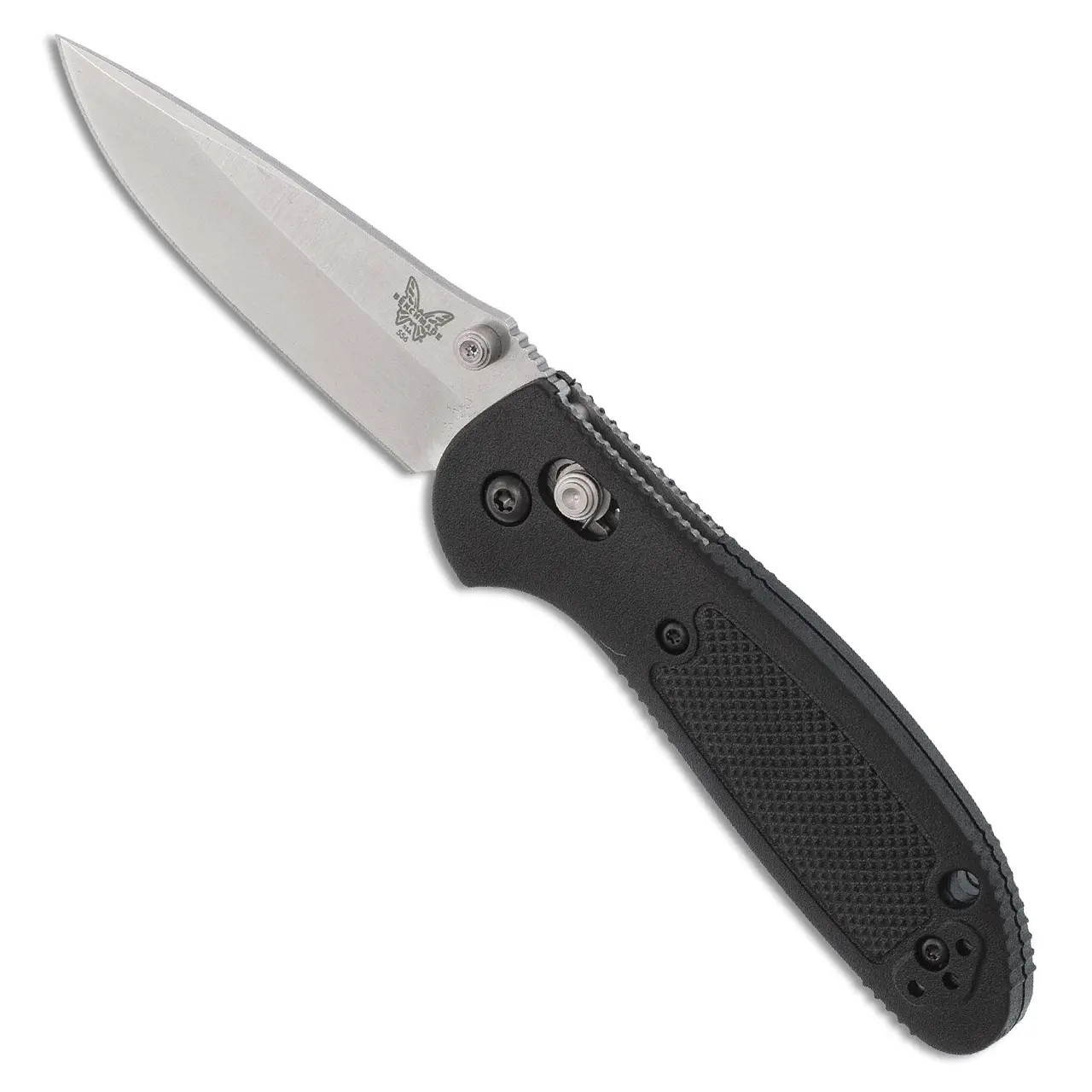 Benchmade Mini Griptilian Axis Lock Black Noryl GTX Handle Satin Blade ...