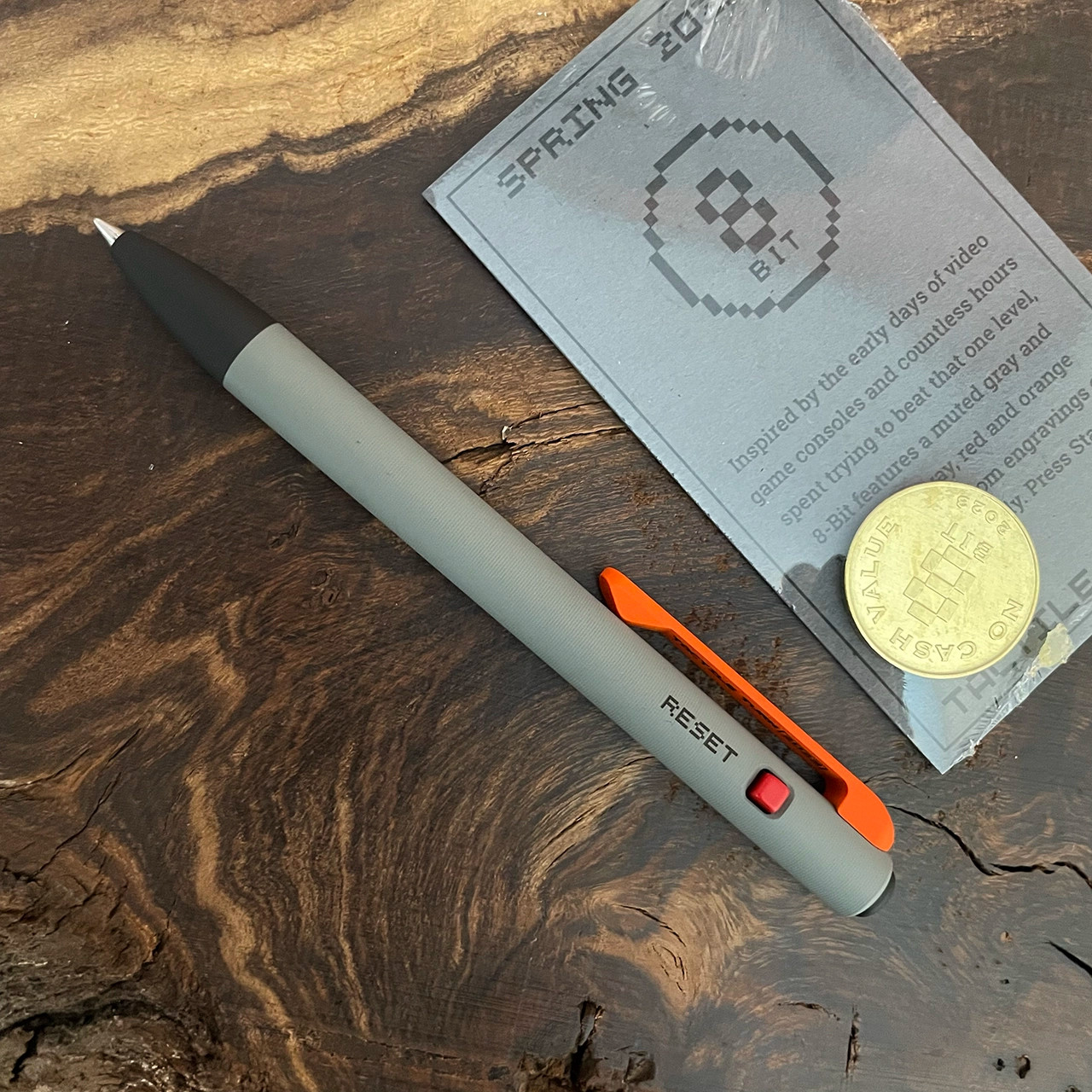Tactile Turn Slim Side Click Mini Pen 8-BIT Seasonal Release Cerakote ...