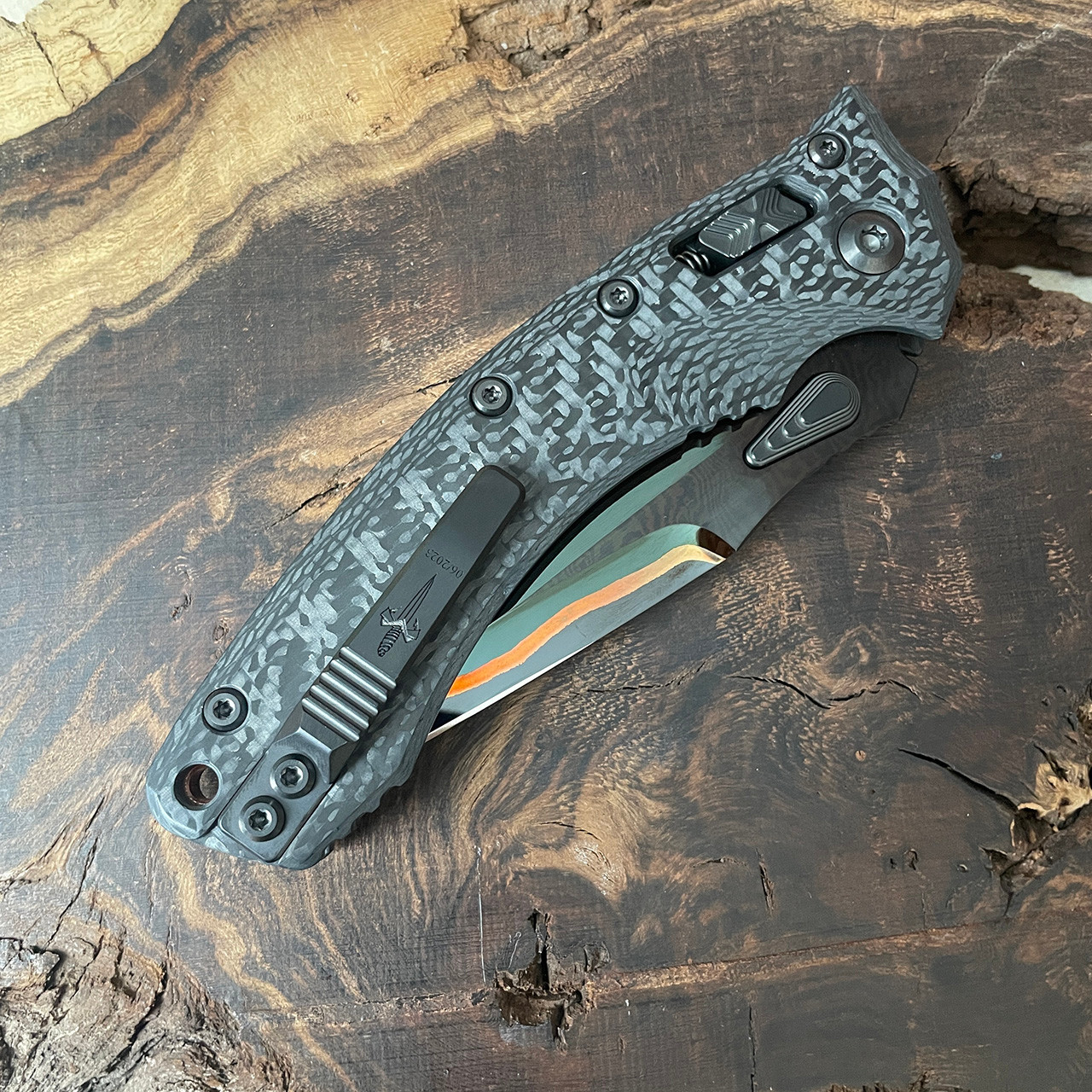 Marfione Customs Amphibian RAM-LOK Carbon Fiber w/ Stippled Copper ...