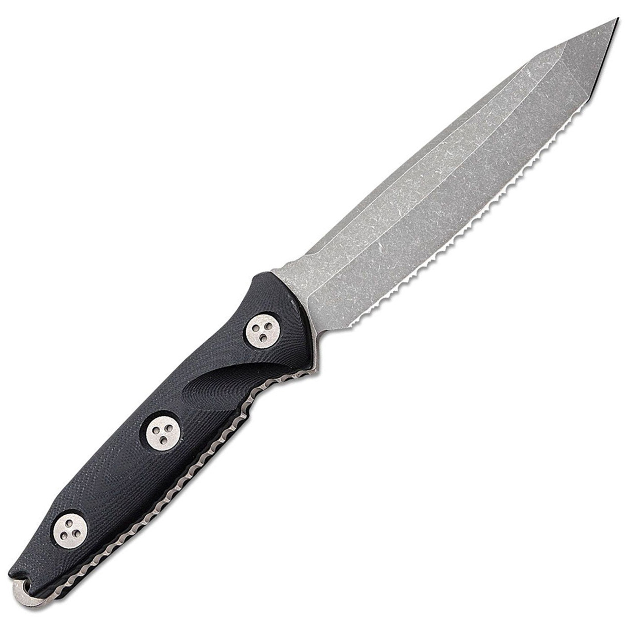 Microtech Socom Alpha T/E Apocalyptic Full Serrated 114-12AP | American Edge Knives
