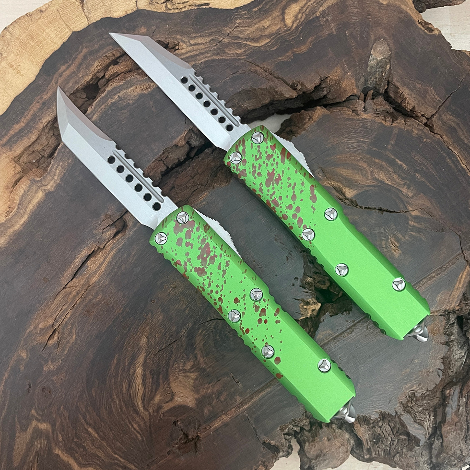 Microtech Utx 85 Hellhound Tactical Standard Signature Series 719 1ts