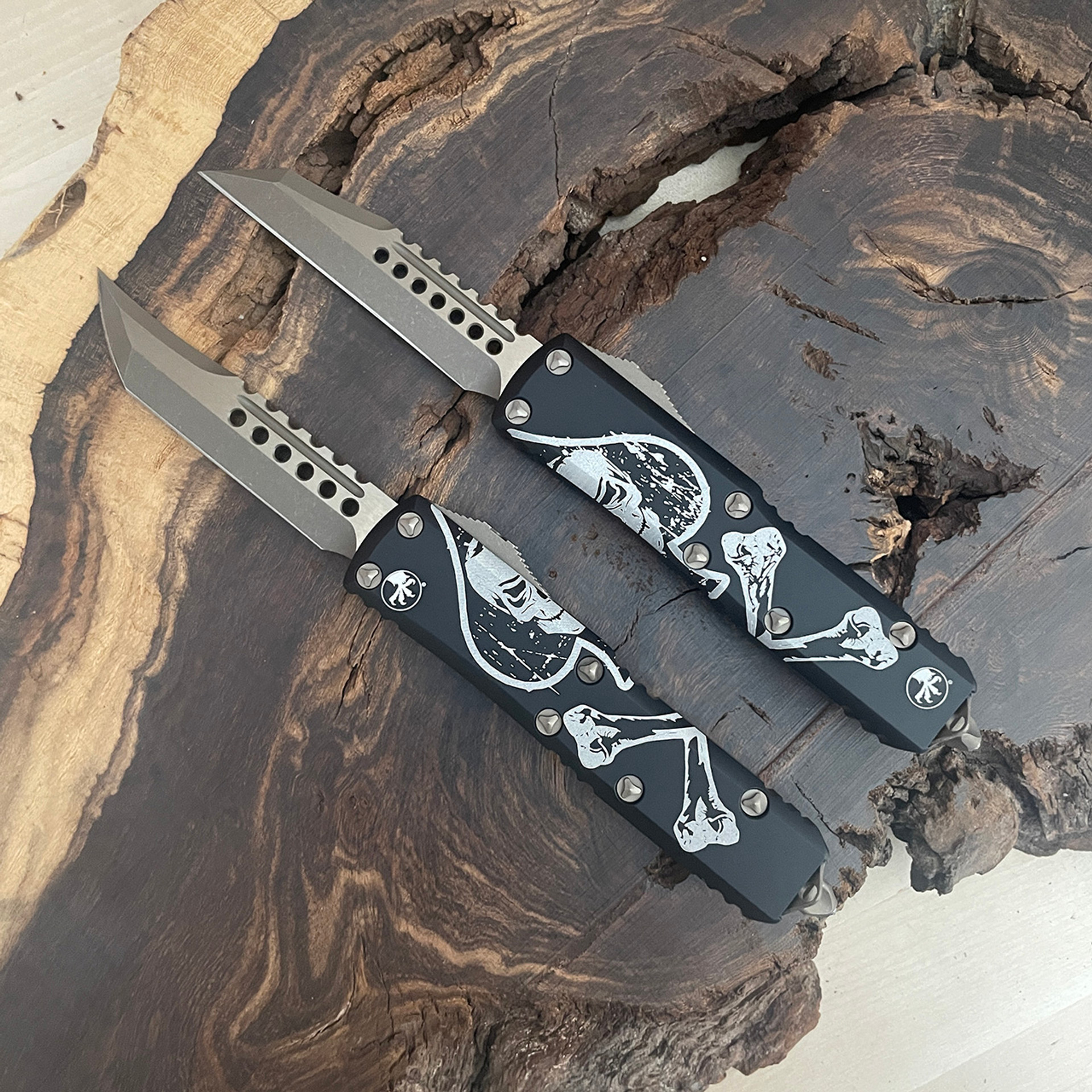 Microtech Utx 85 Hellhound Tactical Standard Signature Series 719 1ts
