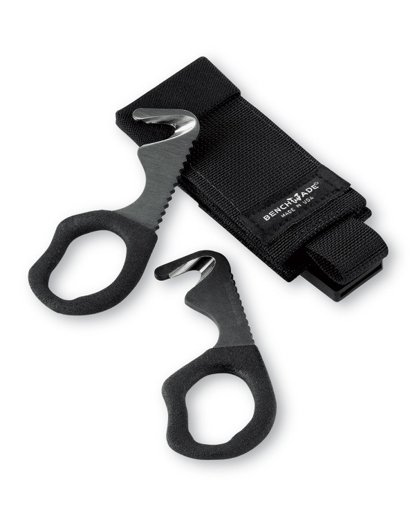 Benchmade Rescue Hook Safety Cutter Black 7-BLKW | American Edge Knives