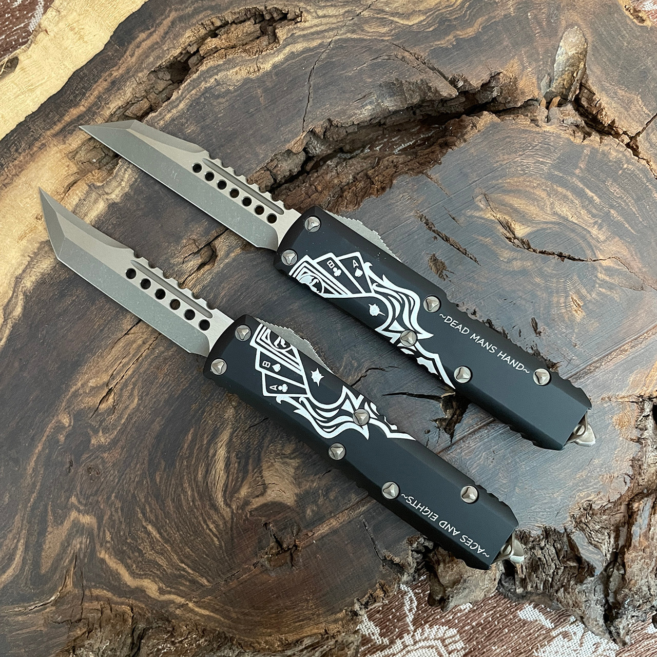 Microtech UTX-85 Hellhound Tactical Standard Signature Series 719-1TS ...