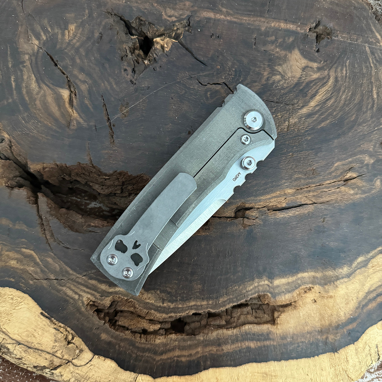 Chaves Ultramar Redencion Street Framelock S/E Laser Distressed ...